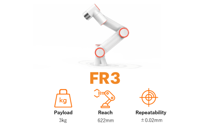 FR3 6軸 FAIRINO協働ロボット FRシリーズ - iCOM技研ブログ