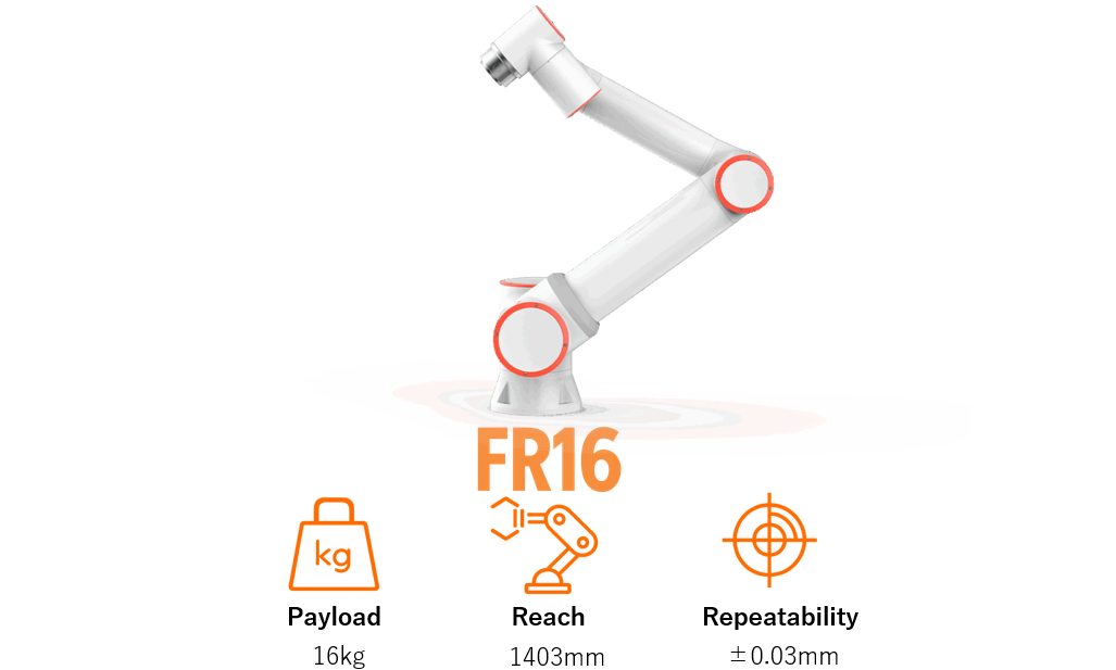 FR16 6軸 FAIRINO協働ロボット FRシリーズ - iCOM技研ブログ
