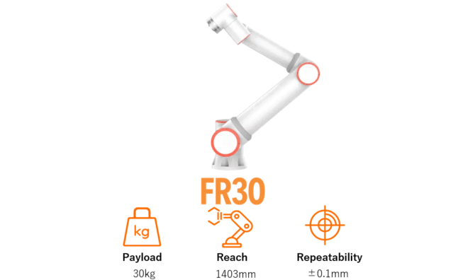 FR30 6軸 FAIRINO協働ロボット FRシリーズ - iCOM技研ブログ